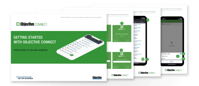 The new Objective Connect for Mobile | Objective Corporation