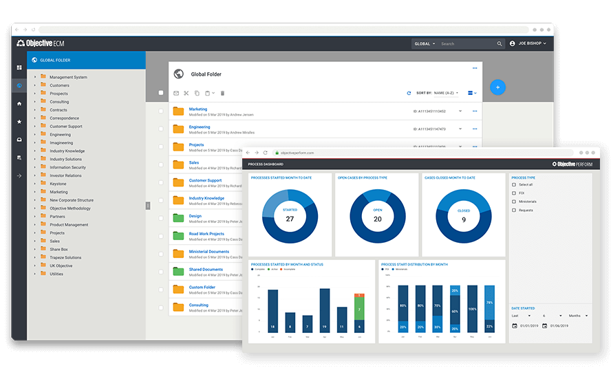 Content, collaboration and process management solutions | Objective ...